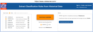 Rule Learner on Cloud – Decision Intelligence Platform